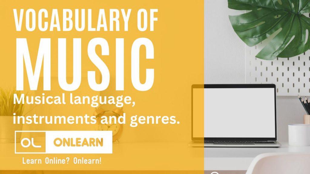 Vocabulary of Music - Onlearn